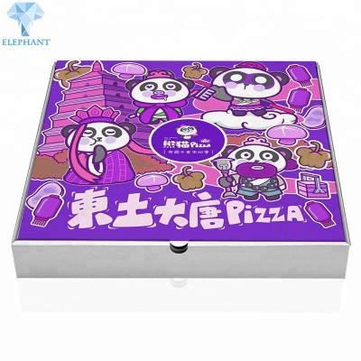 China Gepersonaliseerde Meeneem 8 Duim 10 Dozenfolie van de Duimpizza het Hete Stempelen Te koop