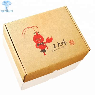 China Gerecycleerd Matt Lamination Corrugated Shipping Boxes 110mm Dikte Te koop