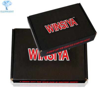 China CMYK-Druk plooide Shoeboxes 33cm×24cm×13cm Kraftpapier Golfmailers Te koop