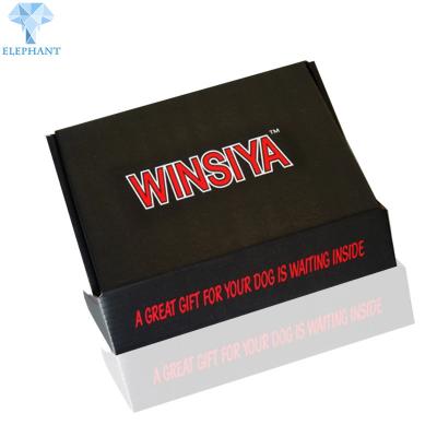 China CMYK-Druk plooide Shoeboxes 33cm×24cm×13cm Kraftpapier Golfmailers Te koop
