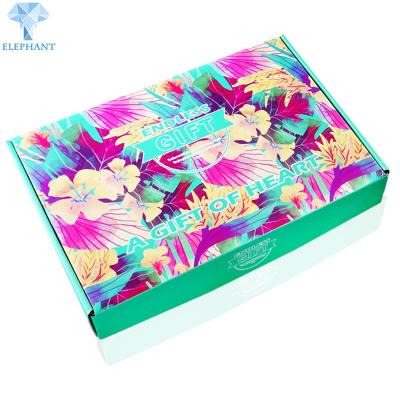China Precio de impresión de encargo delicado del diseño Niza el buen acanaló las cajas de envío magnéticas de papel del regalo del cierre en venta