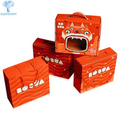 Chine Petits Tikes Toy Shipping Boxes de beaux enfants ondulés portatifs faits sur commande de mode beaux à vendre