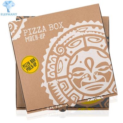 Cina Il motociclo Logo UniqUe Take economico di stampa su ordinazione via ha personalizzato le scatole di spedizione ondulate della pizza in vendita