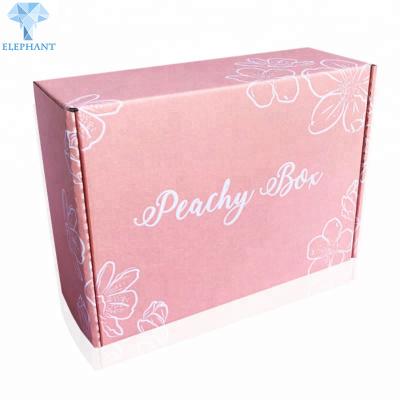 Chine emballage cosmétique d'annonce de 38cm×24cm×15cm de stratification brillante ondulée de boîtes à vendre