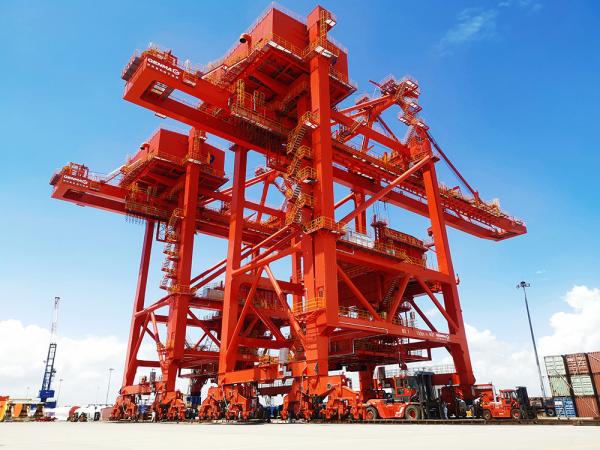 Steel Ship Unloaders for Bulk Cargo Handling with Regular Maintenance