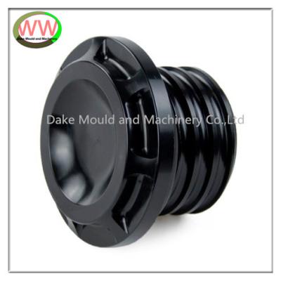 precision cnc lathe and cnc miliing for aluminiuml,black anodizing, high quality surface with reasonable price