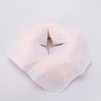 China White Nonwoven Massage Headrest Covers OEM ODM Disposable Face Rest Covers for sale