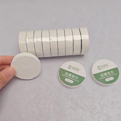 China 30×60cm Disposable Compressed Towels Non Fluorescent Compressed Travel Towel for sale