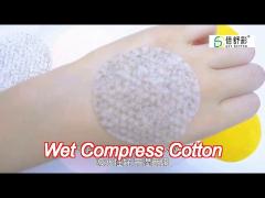 face acneand wet compress cotton salicylic acid cleansing pads yellow green pink
