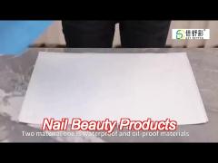 white waterproof nail table towel disposable table towels nails