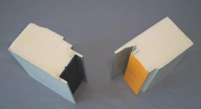 Cina OEM del panino dell'unità di elaborazione della lamina di metallo del pannello del panino PUR di 100mm in vendita
