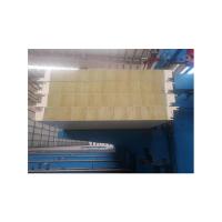 China Grade A Rockwool Sandwich Panel Roofing Sheets 1000mm Width 50-200mm Thickness Fireproof B1 Certified for sale