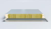 China Baodu Rockwool Composite Panels 100kg/m3 Density Fireproof Soundproof Insulation for sale