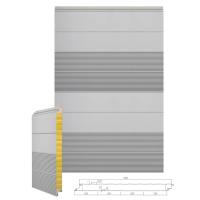 China BAODU Rockwool Sandwich Panel 50-200mm Fireproof Insulation CE for sale