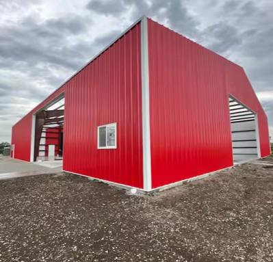 China 1000 Square Meter Prefabricated Ready Made Steel Structure Warehouse Building for Food Factory for sale