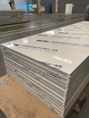 China Modulaire schoonruimte Sandwich wandpaneel Wandpaneel voor voedsel / farmaceutische werkplaats Schoonruimte Te koop