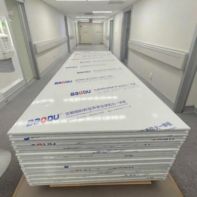 China Schoonruimte Handmatig Sandwich Panel Engineering Draagbare Gmp Schoonruimte Modulaire Stofvrije Schoonruimte Te koop