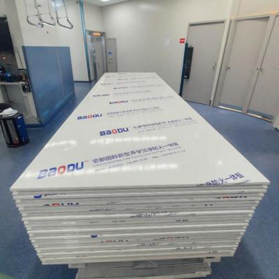 China GMP Modulaire Sandwich Cleanroom CE Wandpaneel voor Clean Room Te koop