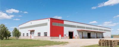 China Mongolia Prefabricated Steel Structure Building Warehouses With Factory Price for sale