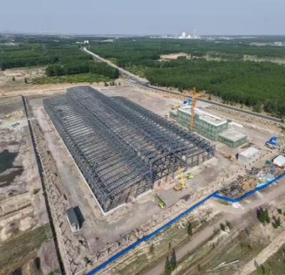 China Steel Factory's Metal Building Kit Industrial Warehouse Workshops and Factories Prices on Steel Structure Building for sale