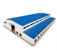 China Prefab Steel Warehouse Building Long Span Grid Structure Workshop Q345 Custom Sizes for sale