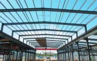 China Prefab Steel Warehouse Building Long Span Grid Structure Workshop Q345 Custom Sizes for sale