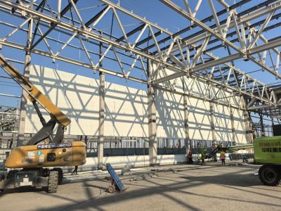 China 1000 Square Meter GB Standard Prefabricated Steel Structure Warehouse Welding Cutting for Food Factory  Workshop Building for sale
