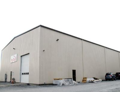 China Professional Design Wide Span Workshop Building Prefabricated Structure Workshop / Steel Bonded Warehouse Fast Installation for sale