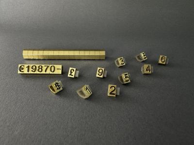 China 6x4mm sieraden display Prijs Digitale kubus voor winkel display aanpasbaar Te koop