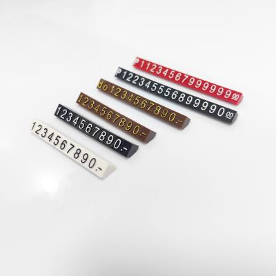 China Acryl Schmuck Preis Anzeigen Kubus Nummer Zähler Modell Preis-Tag Kunststoffhalter zu verkaufen