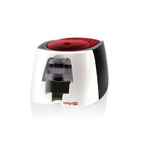 China Compact Desktop Card Printer Badgy 100 Single Sided From Evolis for sale