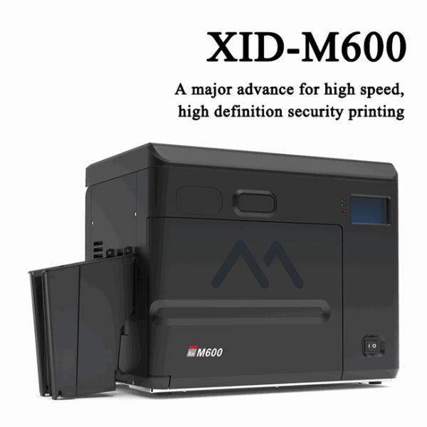 Quality Matica XID-M600 Desktop ID Card Printer with 600dpi High Definition, 150 Color Cards Per Hour, and 3 Years Warranty for sale