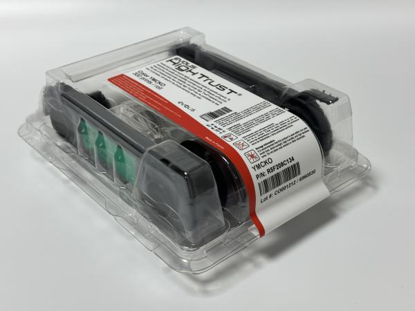 Quality Original Evolis YMCKO Color Ribbon with 300 Prints for Primacy2 and Zenius2 Printers for sale