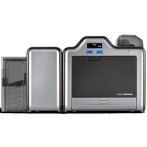 Quality HID FARGO HDP5000 High Security ID Card Printer with 300 dpi Retransfer Printing for Corporate and Government Use for sale