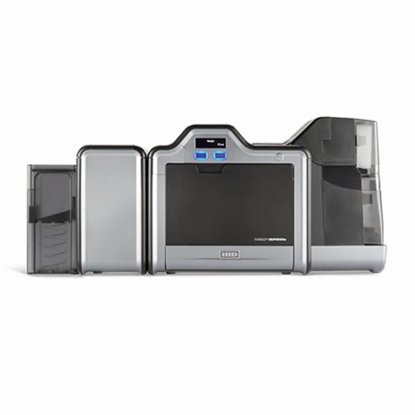 Quality HID Fargo HDP5000e High Definition Printer/Encoder with 300 dpi Resolution and 133 Cards Per Hour Using HDP Dye-Sublimation / Resin Thermal Transfer for sale
