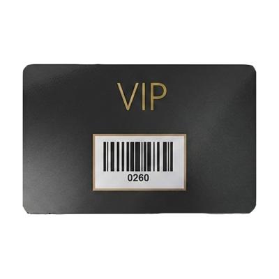 China Custom 0.76mm Thickness Waterproof Barcode PVC Card with Full-Bleed Printable Design for sale