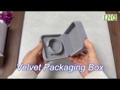 OEM Tibetan Velvet Packaging Box Customized Jewelry Packing Box