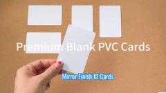 Mirror-Like Surface: The Gold Standard of PVC Cards