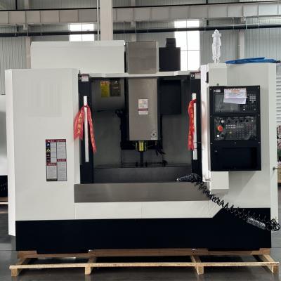 China 4 Axis Rotary Spindle VMC855 CNC Vertical Milling Machine Roller Guide BT40 Taper Belt Drive System for sale