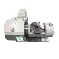 China 5 Axis CNC Rotary Table TDNC-400 Horizontal Vertical Tilting 200mm Precision Machining for sale