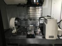 China 4 Axis CNC Rotary Table NCT-170 with 170mm Aperture and Hydraulic Lock for sale