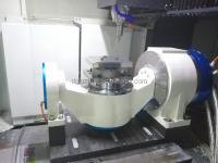 China Direct Drive 5 Axis CNC Rotary Table 200mm Diameter 300rpm High Torque for sale