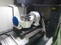 China Direct Drive 5 Axis CNC Rotary Table 200mm Diameter 300rpm High Torque for sale