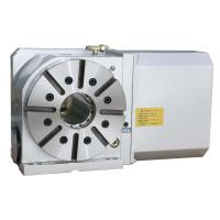 China 4 Axis CNC Rotary Table D-255 255mm Precision Dual Lead Worm Gear for sale