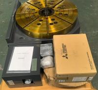 China NC-800 4 Axis CNC Rotary Table Worm Gear 100:1 Ratio High Precision for Milling Machine for sale