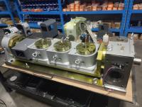China Multi-Head 5 Axis CNC Rotary Table High Precision 2.6x Lifespan Worm Gear for sale