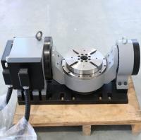 China High Rigidity CNC 5th Axis Rotary Table Direct Drive ±5 Arcsec Accuracy for sale