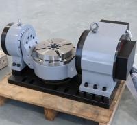 China High Rigidity CNC 5th Axis Rotary Table Direct Drive ±5 Arcsec Accuracy for sale