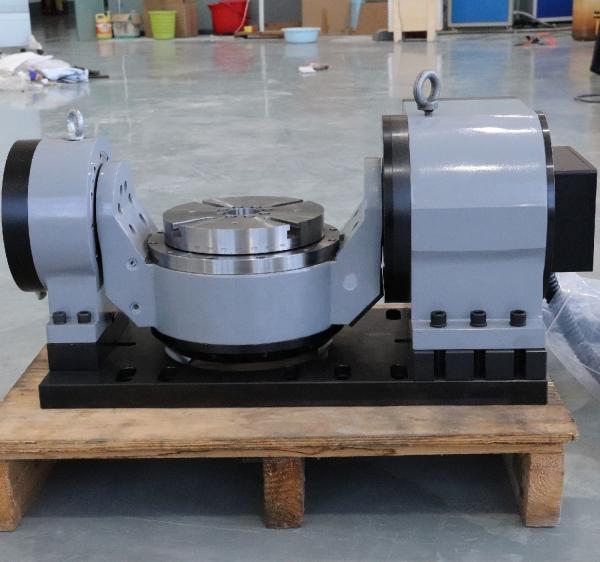 Quality Hydraulic locking brake mechanism CNC 5th Axis Rotary Table for sale