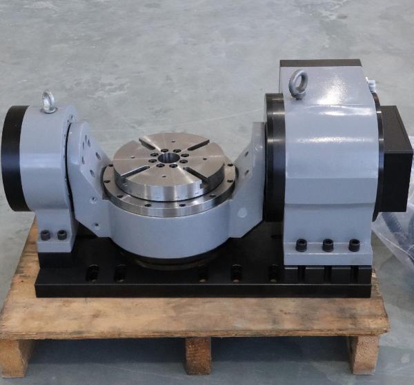 Quality Hydraulic locking brake mechanism CNC 5th Axis Rotary Table for sale